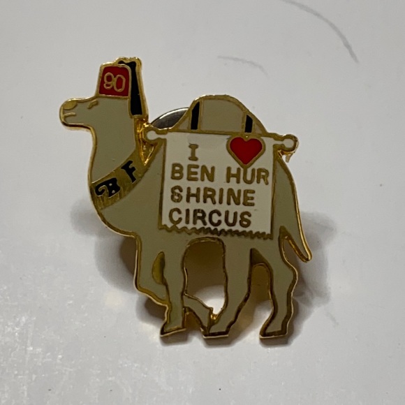 Accessories | 215 Vintage Circus Camel Enamel Pin | Poshmark